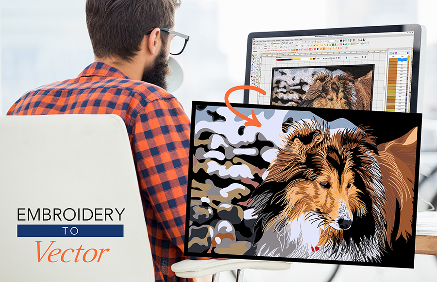 Embroidery To Vector Graphics Wilcom Product Blog