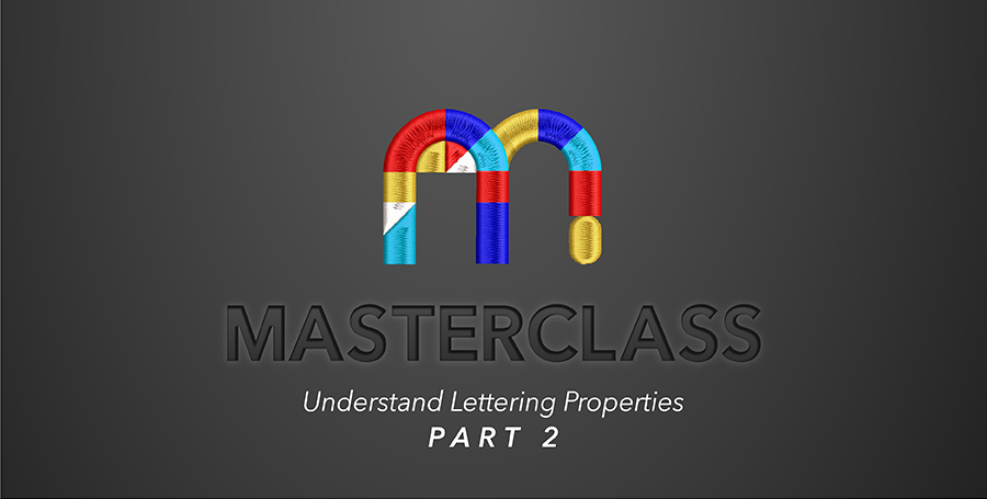 Masterclass Lettering Part 2 – Wilcom Product Blog