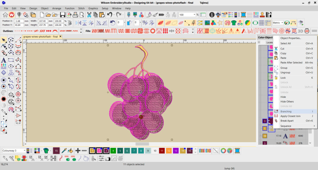 Photo Flash Element for a commercial logo