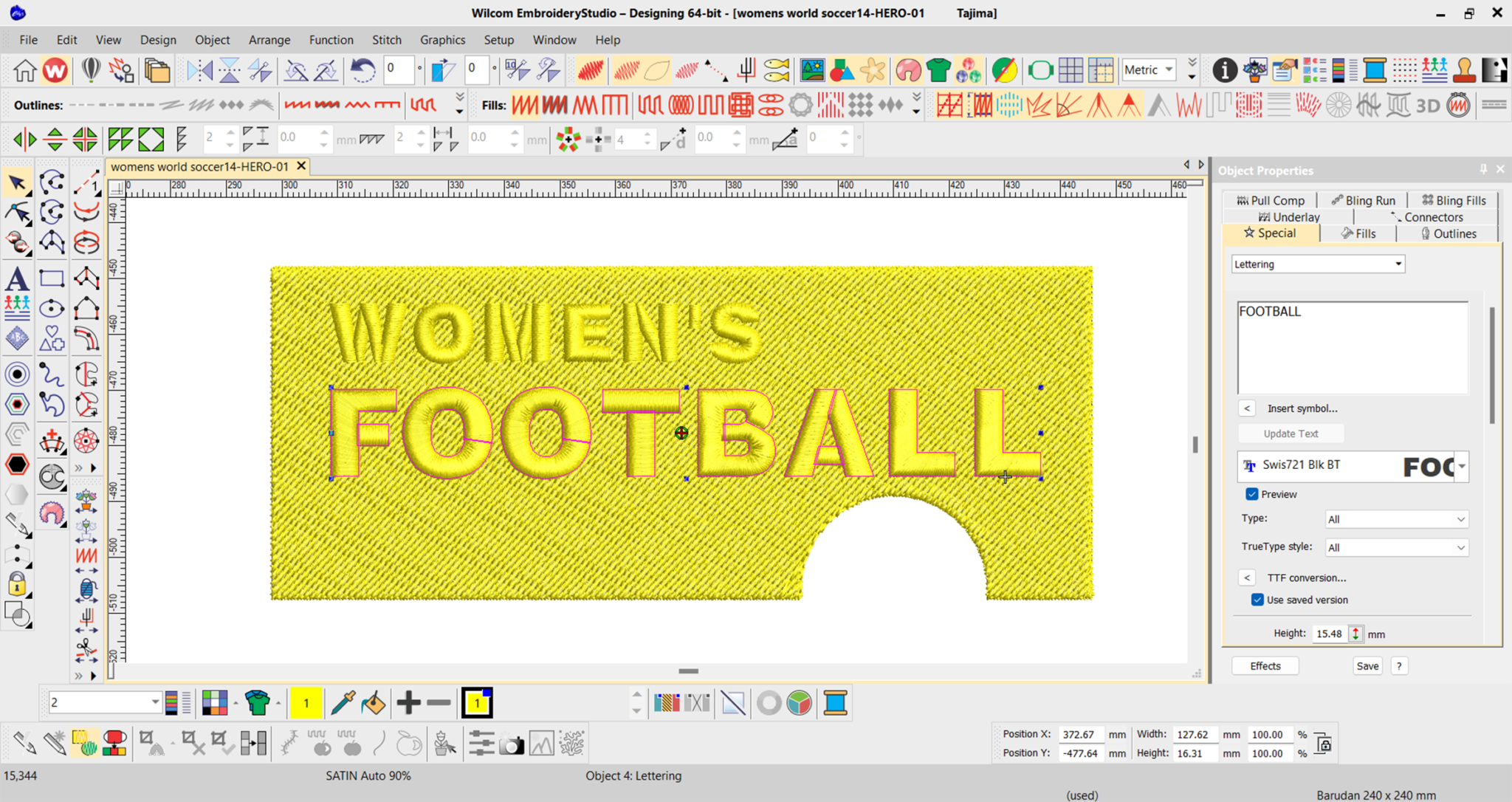 From Sports Field to Design