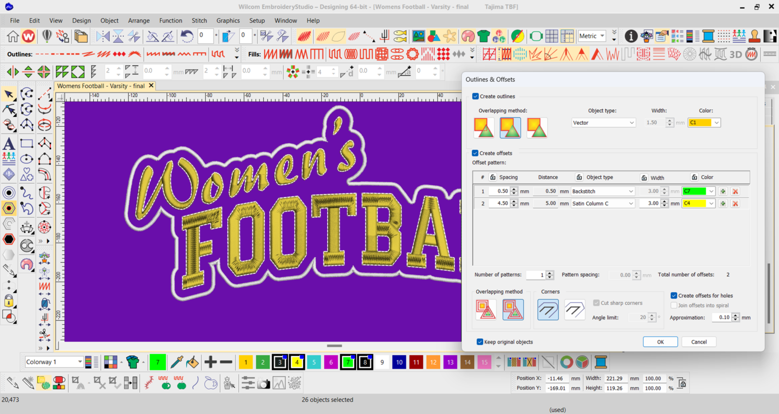Wilcom’s Lettering Art for Sports Logos